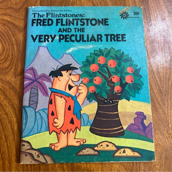 Other | Rare 1974 Book Fred Flintstone And The Very Peculiar Tree ...